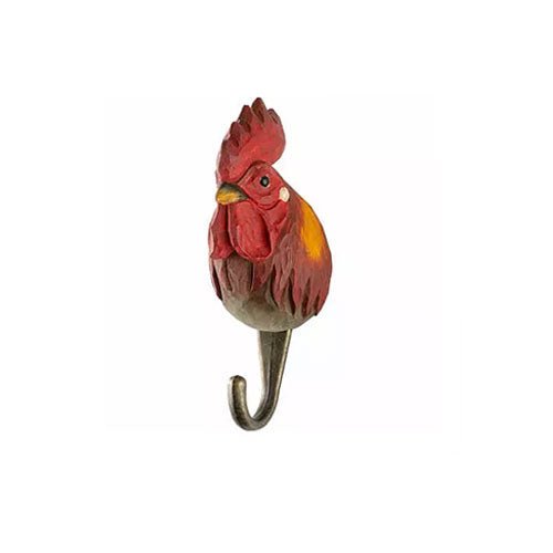 Wooden Rooster Hook – Angela Reed