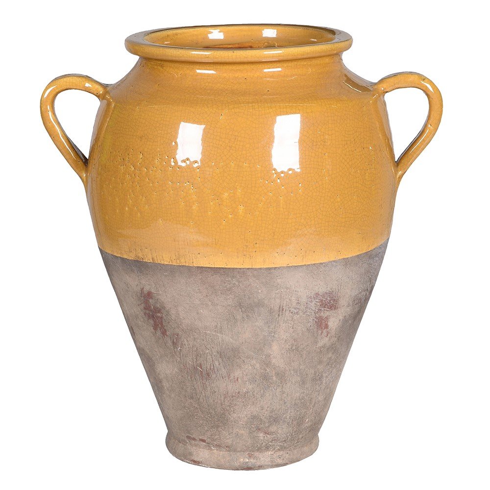 Bari Ochre Amphora Vase – Angela Reed