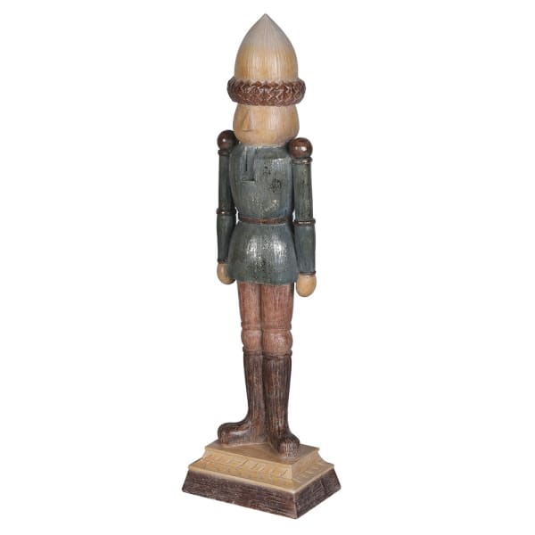Barney Festive Nutcracker - Resin Decoration – Angela Reed