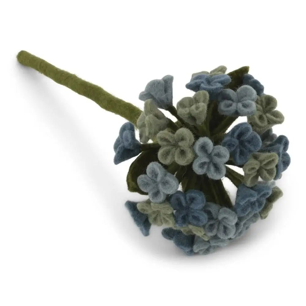 Felt Hydrangea, Pale Blue – Angela Reed