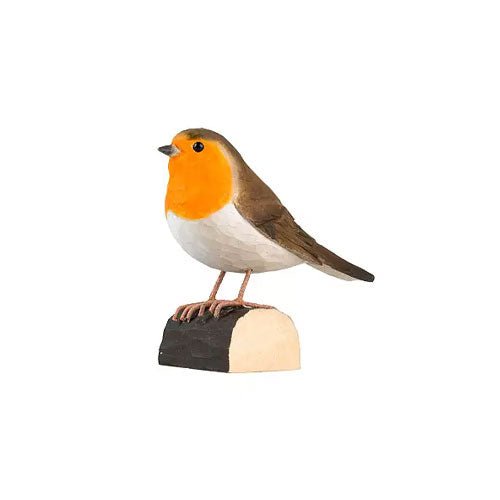 Wooden Robin | Robin Wood Carving | Angela Reed