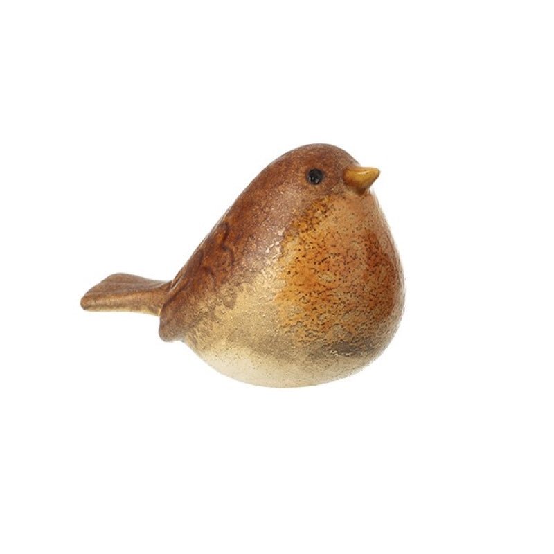 Large Stoneware Sitting Robin - Unique Home Decor – Angela Reed