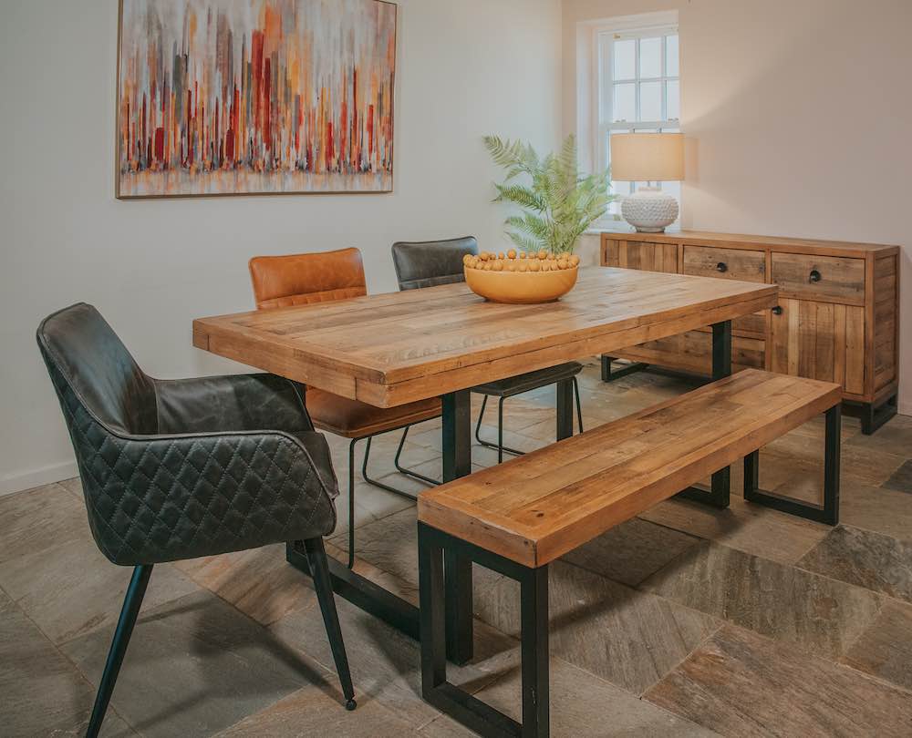 Reclaimed Wood Dining Chairs Williamsburg Collection Reclaimed Wood