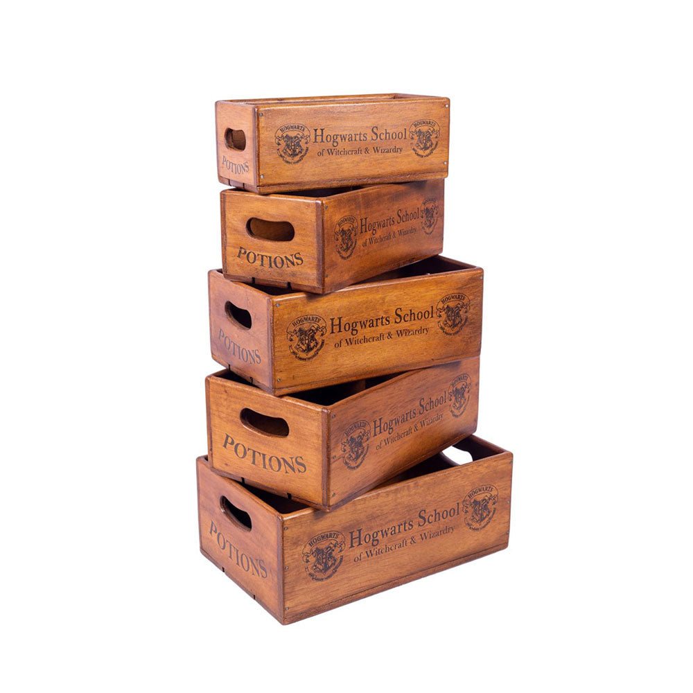 Set of 5 Hogwarts School Nesting Boxes – Angela Reed