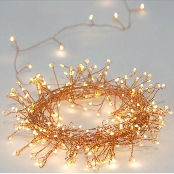 Cluster Copper Light Chain, 300 LEDs – Angela Reed