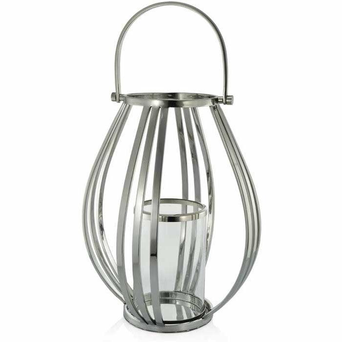 Curved Aluminium Lantern – Angela Reed