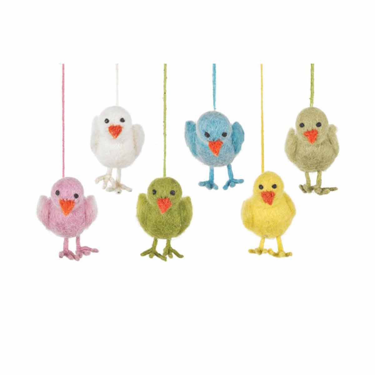 Felt Easter Chick Hanging Decoration – Angela Reed