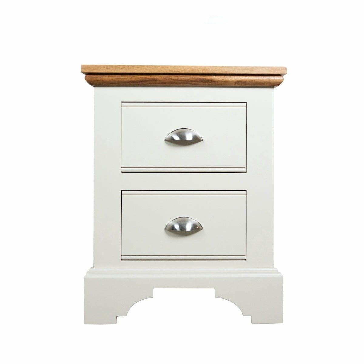 Ludlow 2 Drawer Bedside Table – Angela Reed