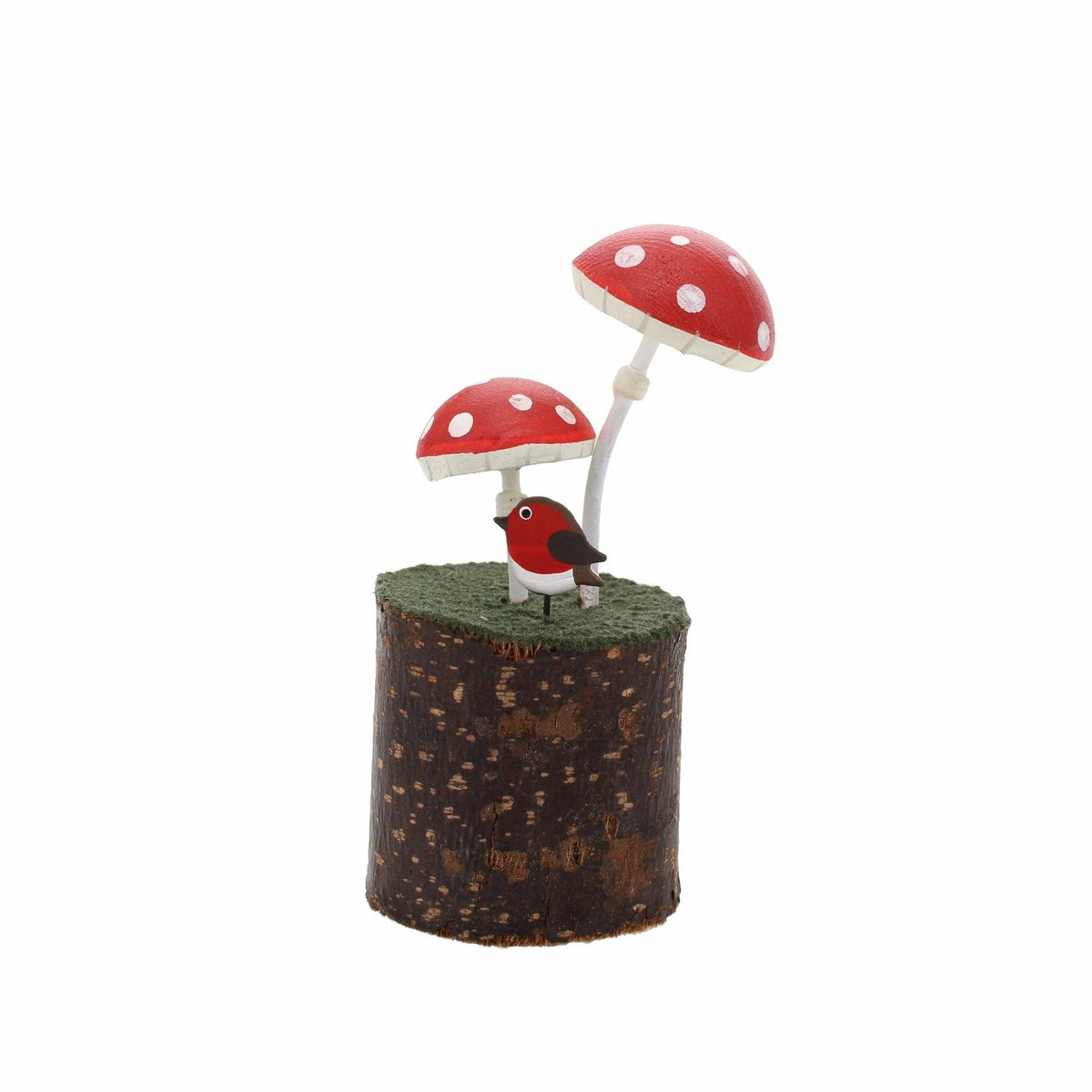 Toadstools on a Log – Angela Reed